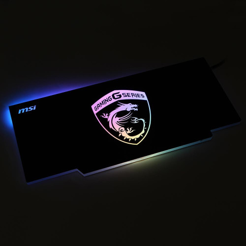 Rgb Gpu Backplate | Msi Shield | ColdZero