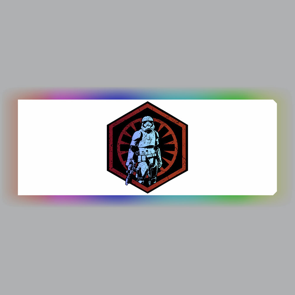 Rgb Gpu Backplate | Trooper v1 | ColdZero