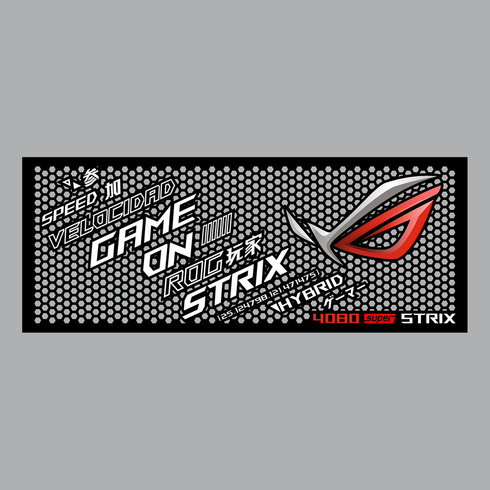 RGB SSD Cover | Rog 3D | ColdZero