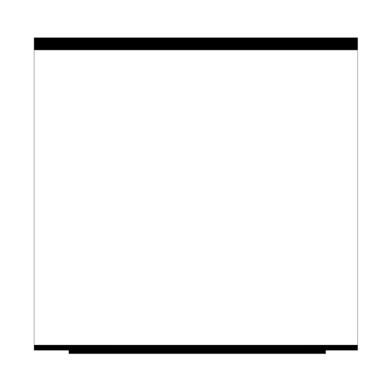 Hyte Y60 | Side Panel Blank | ColdZero