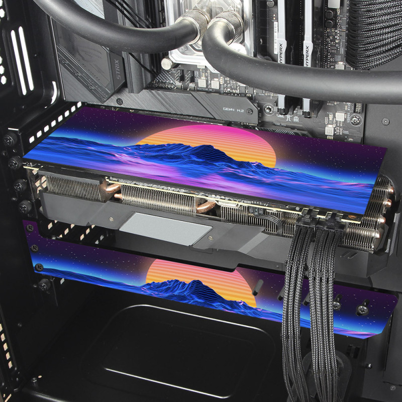 Custom Backplate | Vaporwave | Coldzero