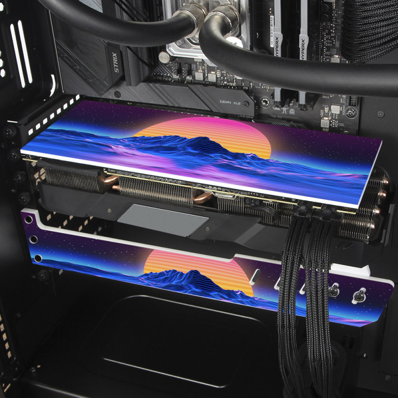 Custom Backplate | Vaporwave | Coldzero