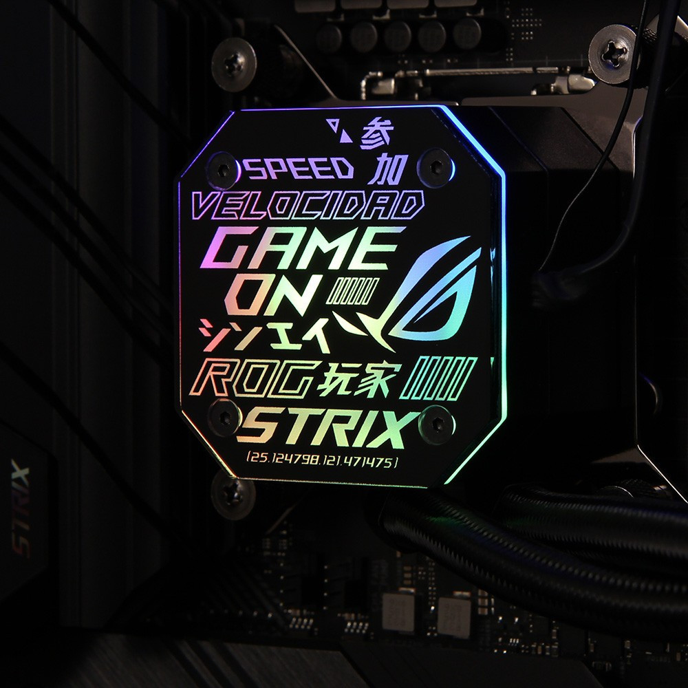 Elite Pump Cover | Rog CyberText | ColdZero