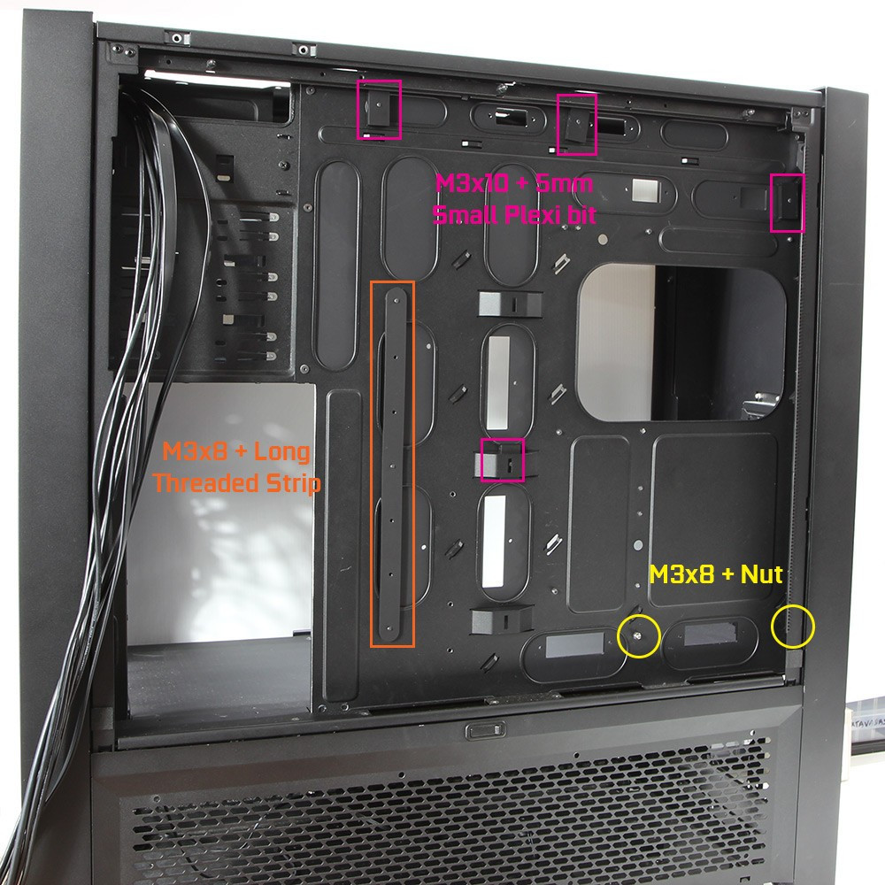 900D | Motherboard Tray Cover | ColdZero