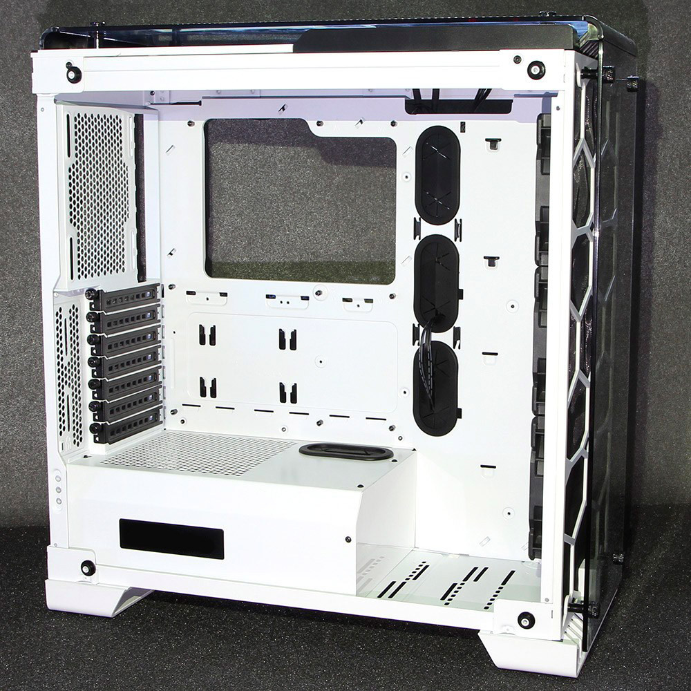 570x | Psu Shroud Cover (Glossy White) | ColdZero