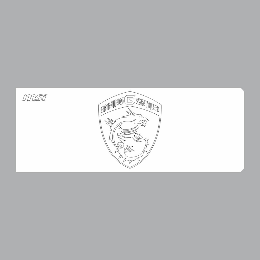 Rgb Gpu Backplate | Msi Shield | ColdZero