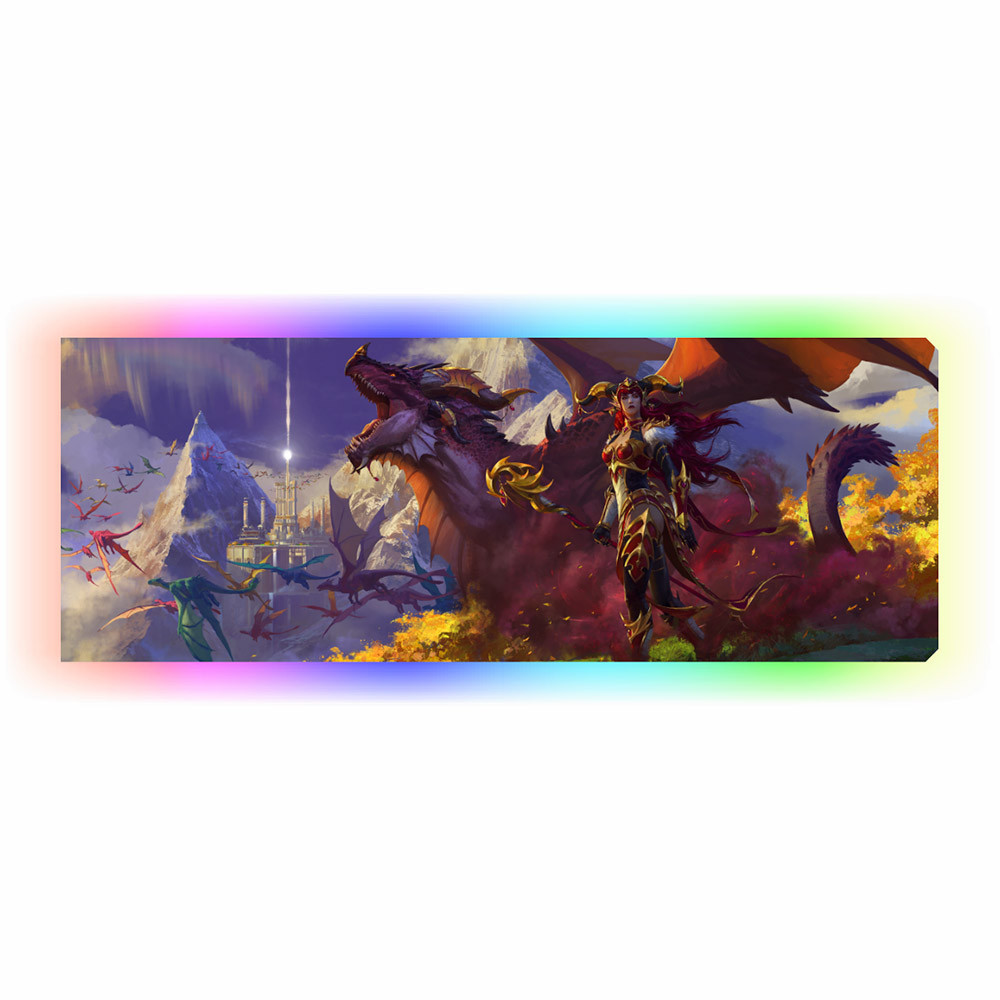 Rgb Gpu Backplate | Wow Dragon Flight | ColdZero
